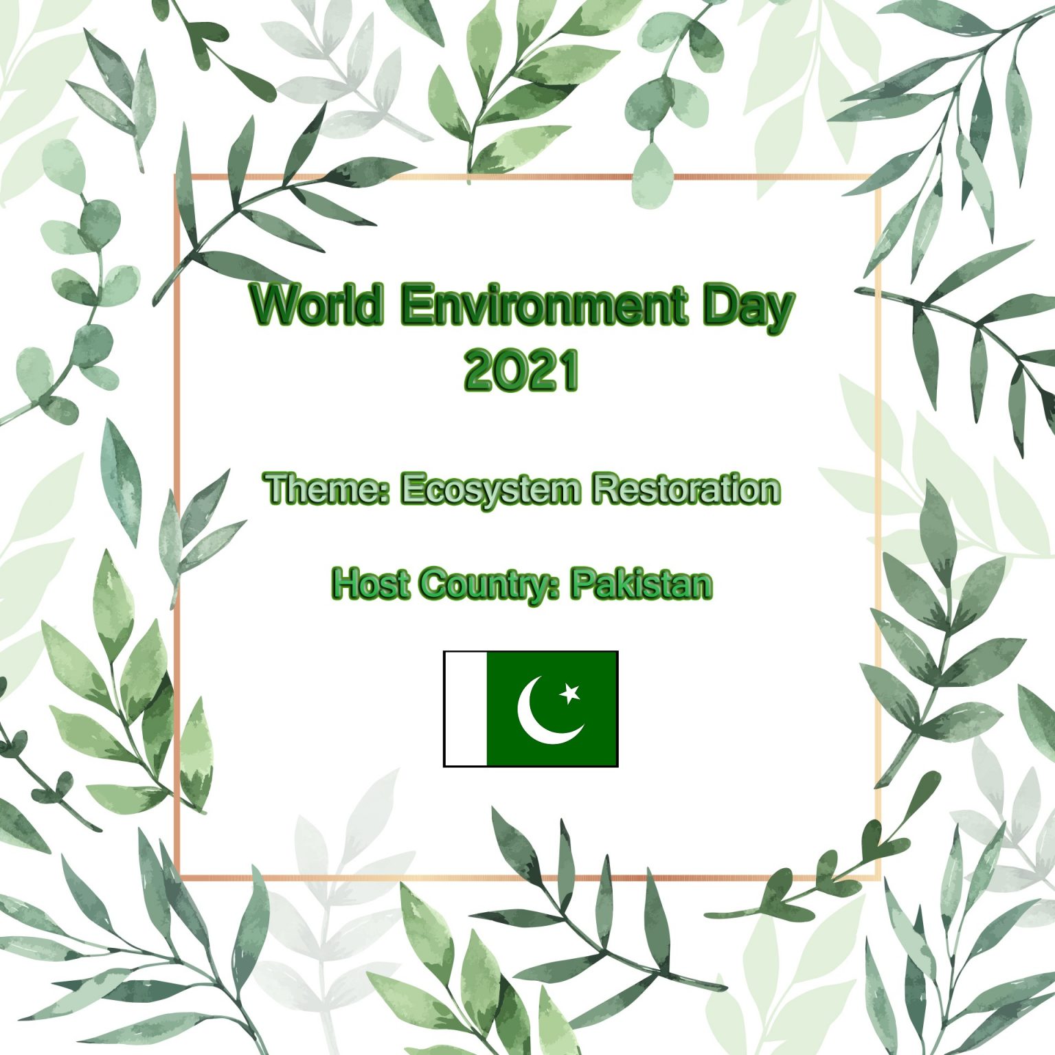 Happy World Environment Day 2021 Pakistan Wallpaper Pictures